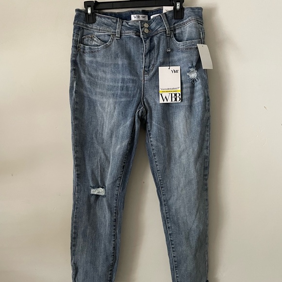 YMI | Jeans | Wbb Ymi Mid Rise Ripped Jeans Ladies Size 728 New With Tag | Poshmark